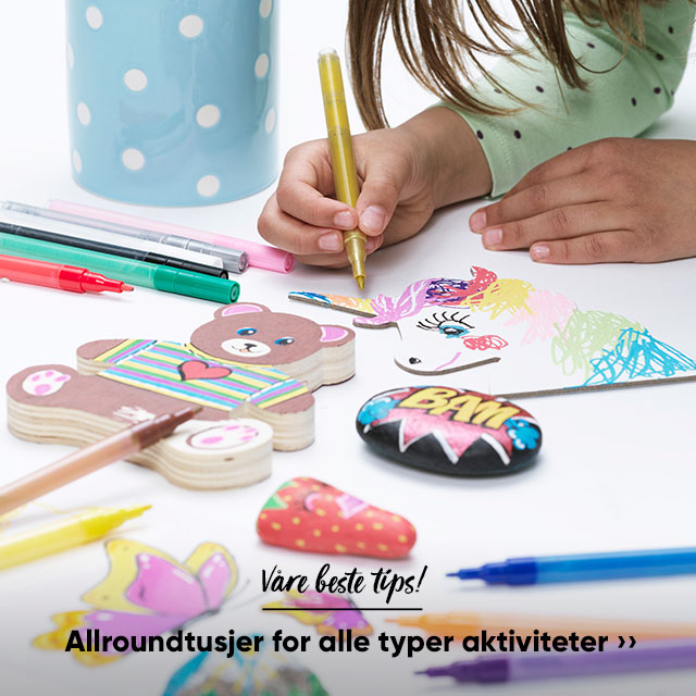 Kreative hobbyaktiviteter for barn