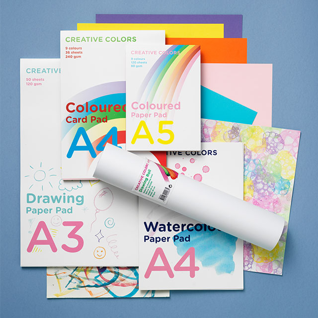 Farge & blyanter for barn