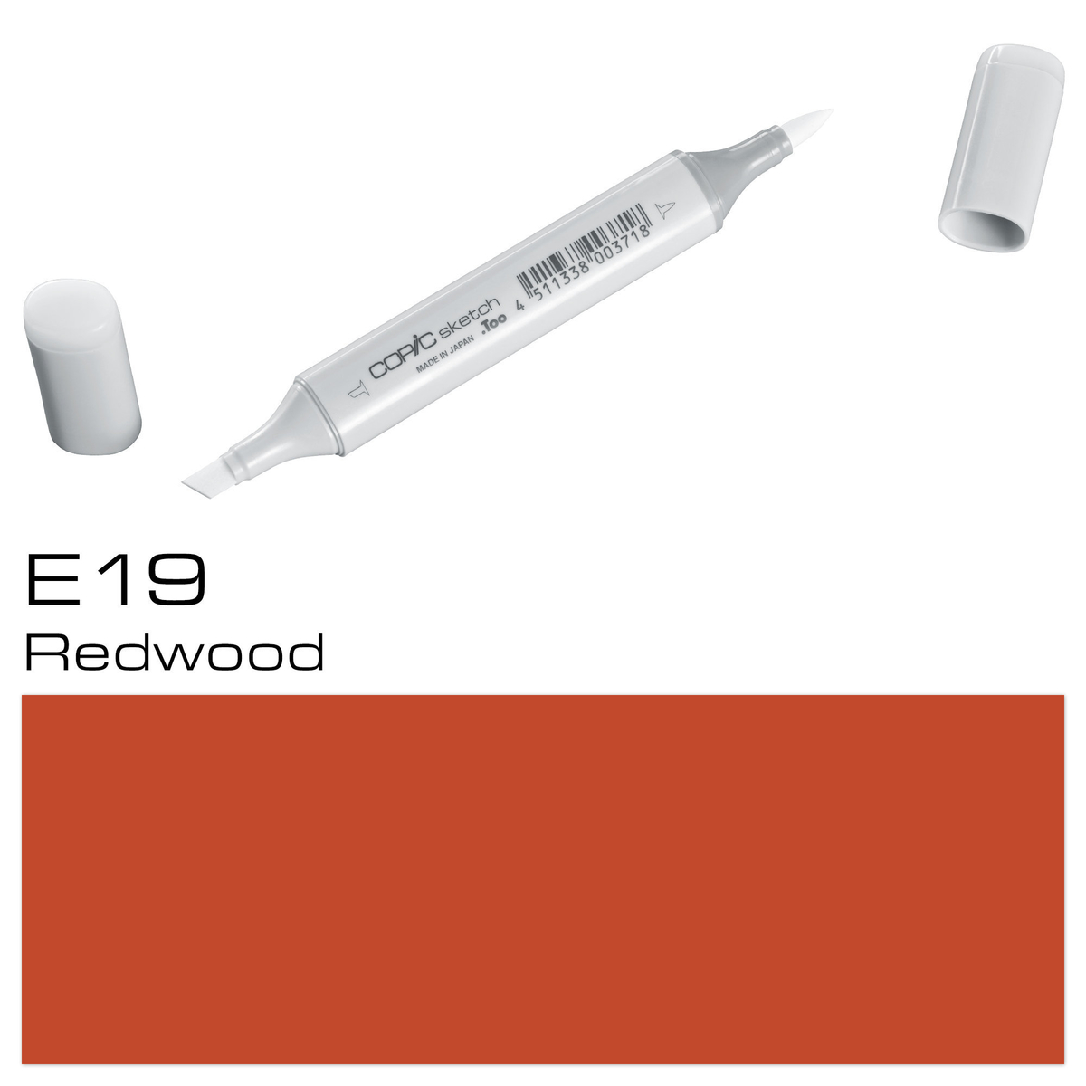 Copic Sketch E19 Redwood | Panduro