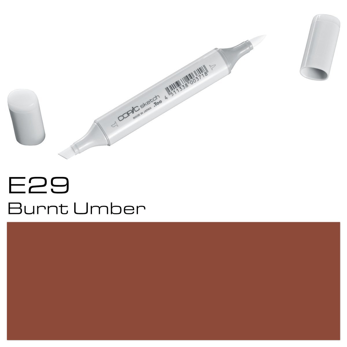Copic Sketch E29 Burnt Umber | Panduro