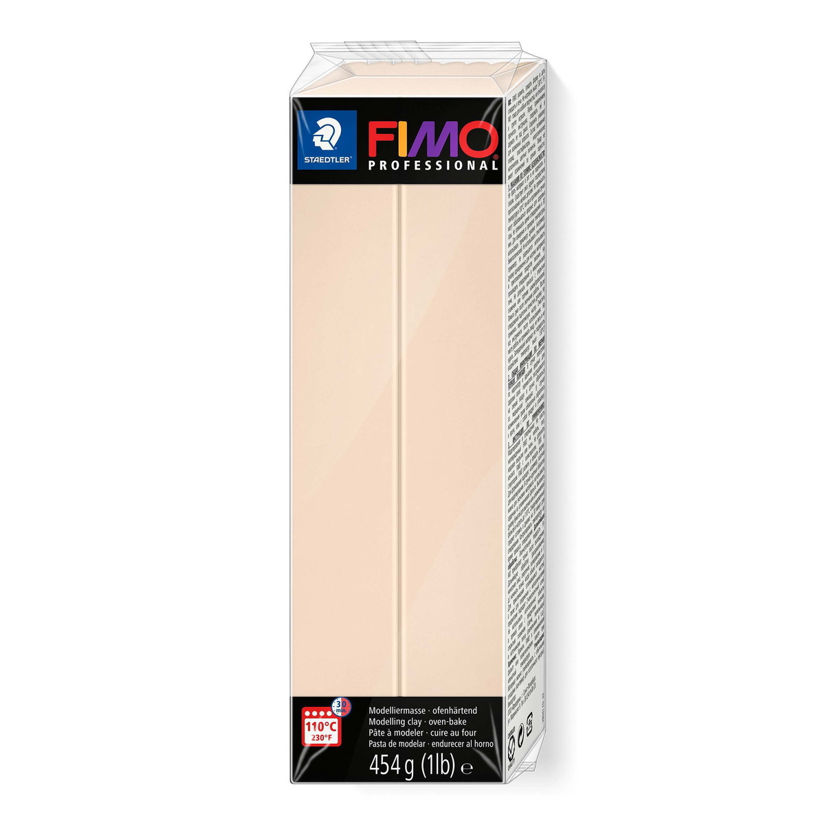 Fimo Professional 454 g beige – modellera för fina detaljer | Panduro