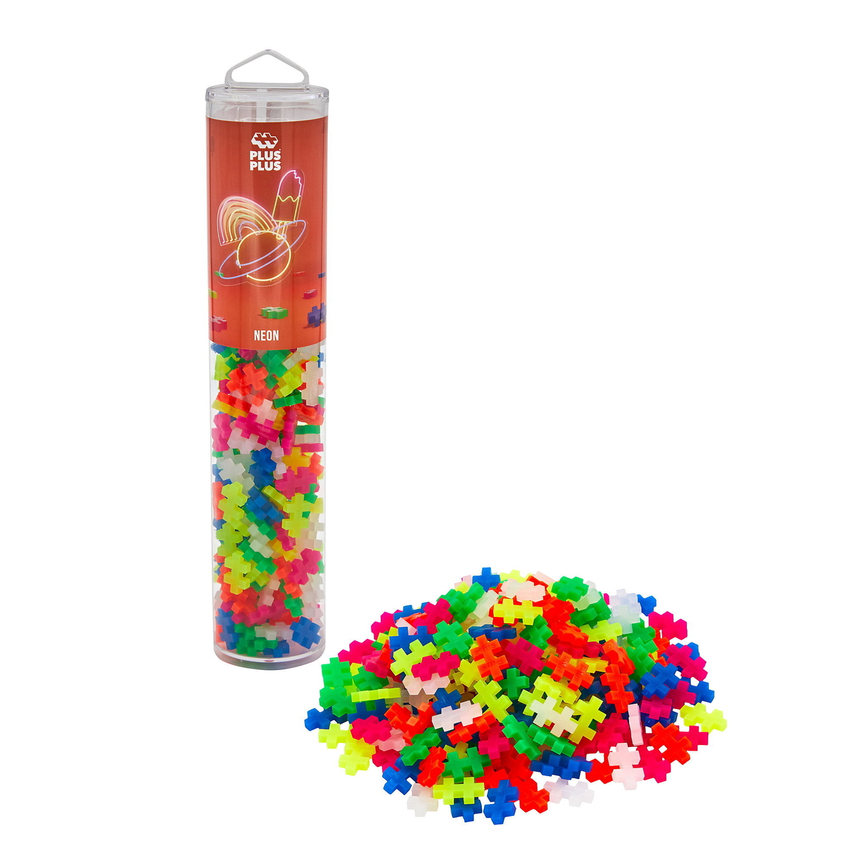 Plus-Plus Neon tube 240 st. | Panduro