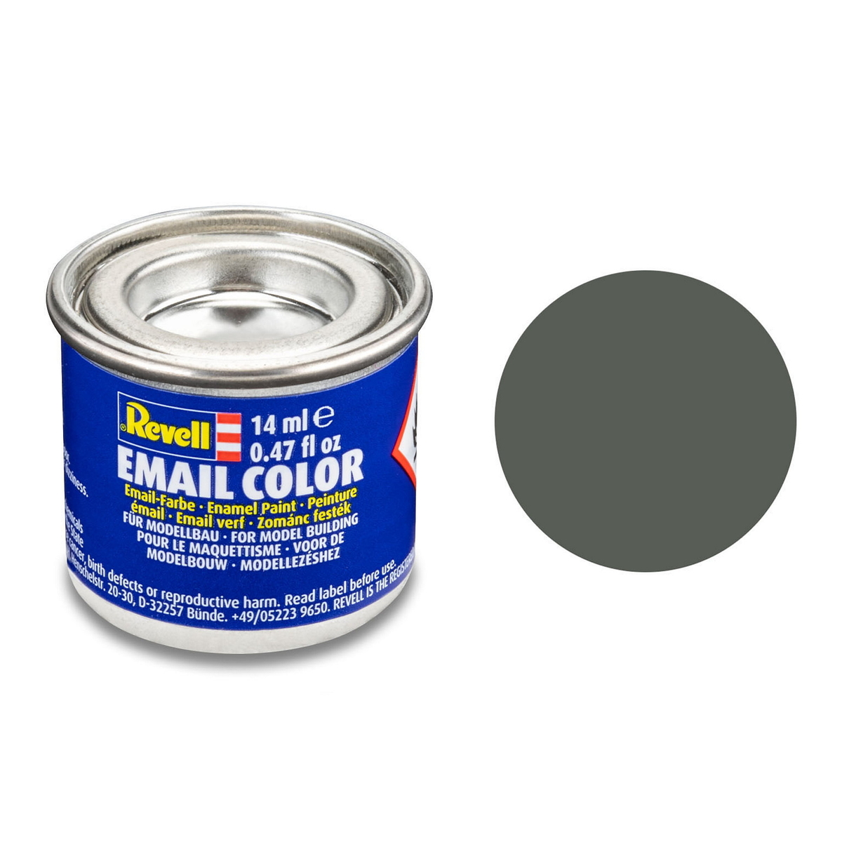 Revell hobbyfärg 14 ml - 67 Greenish grey / mat | Panduro