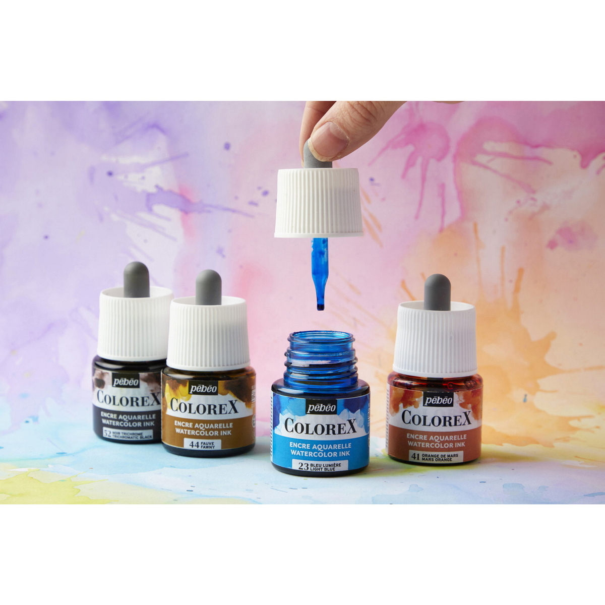 Colorex Watercolor Ink 45 ml Primary Yellow – boks med akvarellblekk og ...