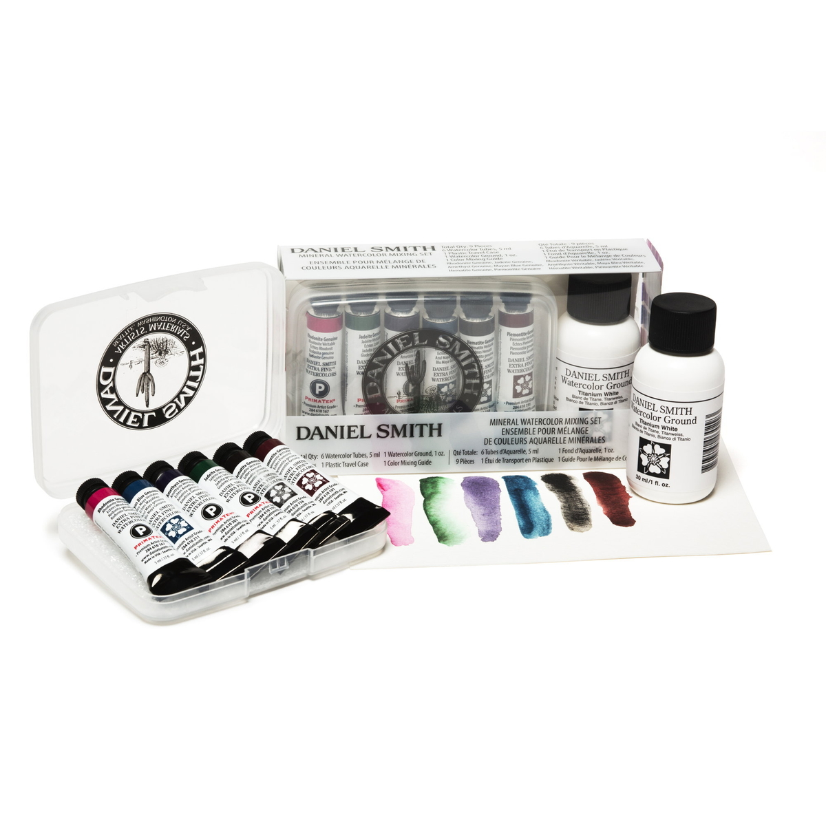 Daniel Smith Mineral Watercolor Mixing Kit – 6x5 ml akvarellfärg ...