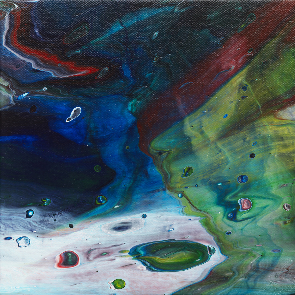 Pouring Akryl set i 7 delar