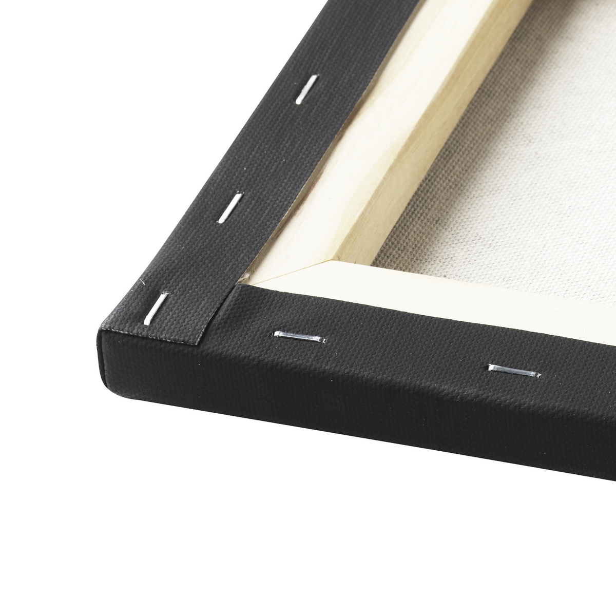 Stretched Canvas 4 Svart 30x30 | Panduro