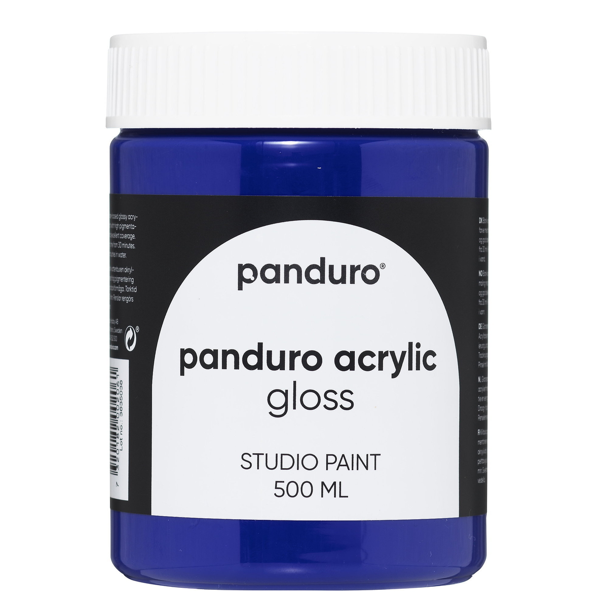 Panduro Acrylic Gloss blank akrylfärg 500 ml Ultramarine | Panduro