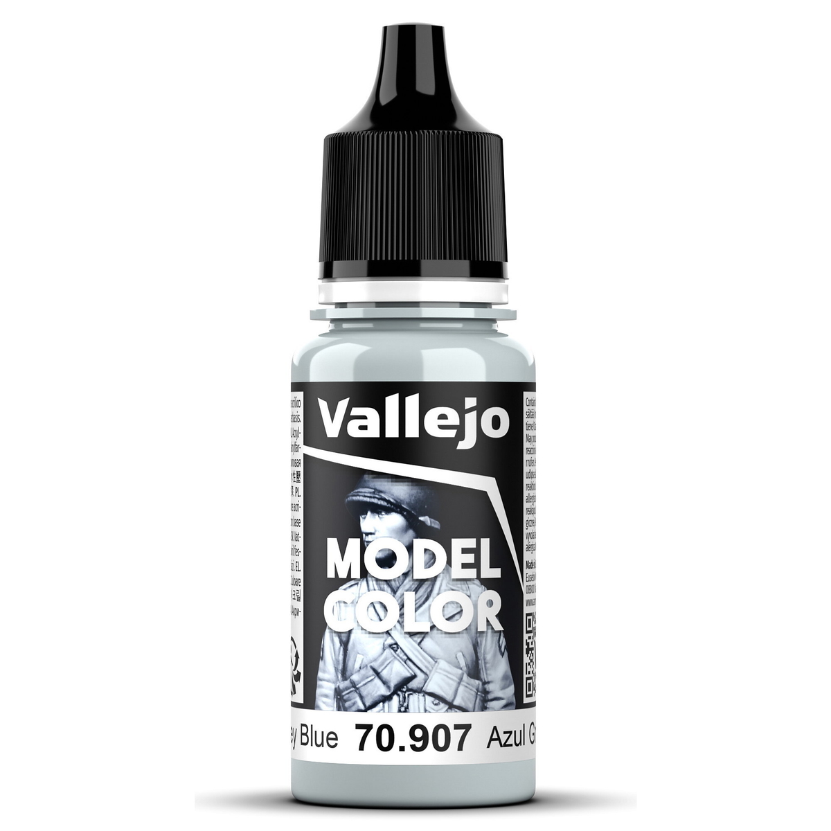 Vallejo Model Color 18 ml Pale grey blue mat 907 | Panduro