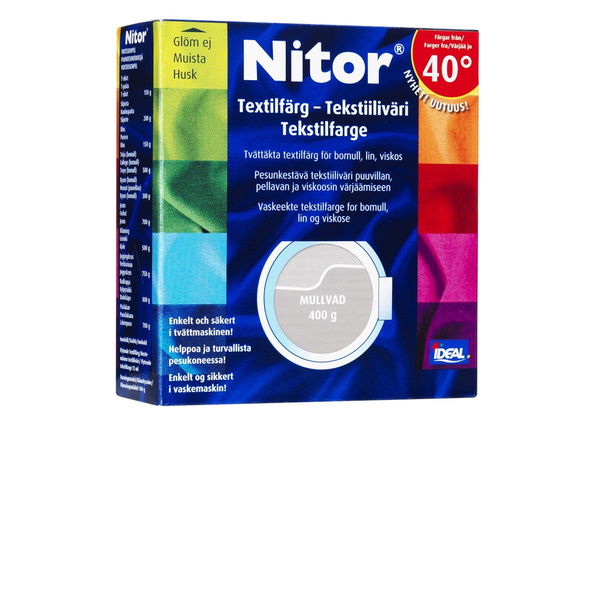 Nitor Textilfärg Mullvad | Panduro