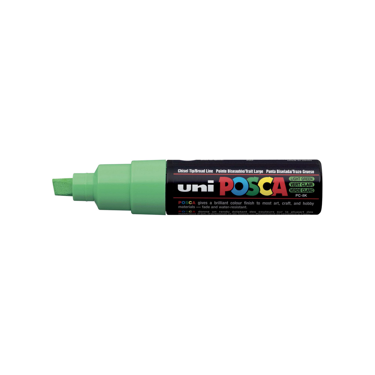 Posca PC-8K Light Green 33 (8 mm broad tip / chisel) | Panduro