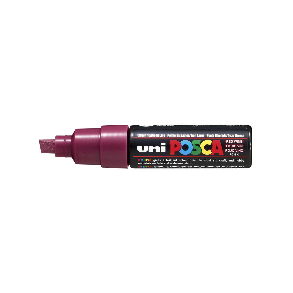 Posca PC-8K Red Wine 50 (8 mm broad tip / chisel) | Panduro