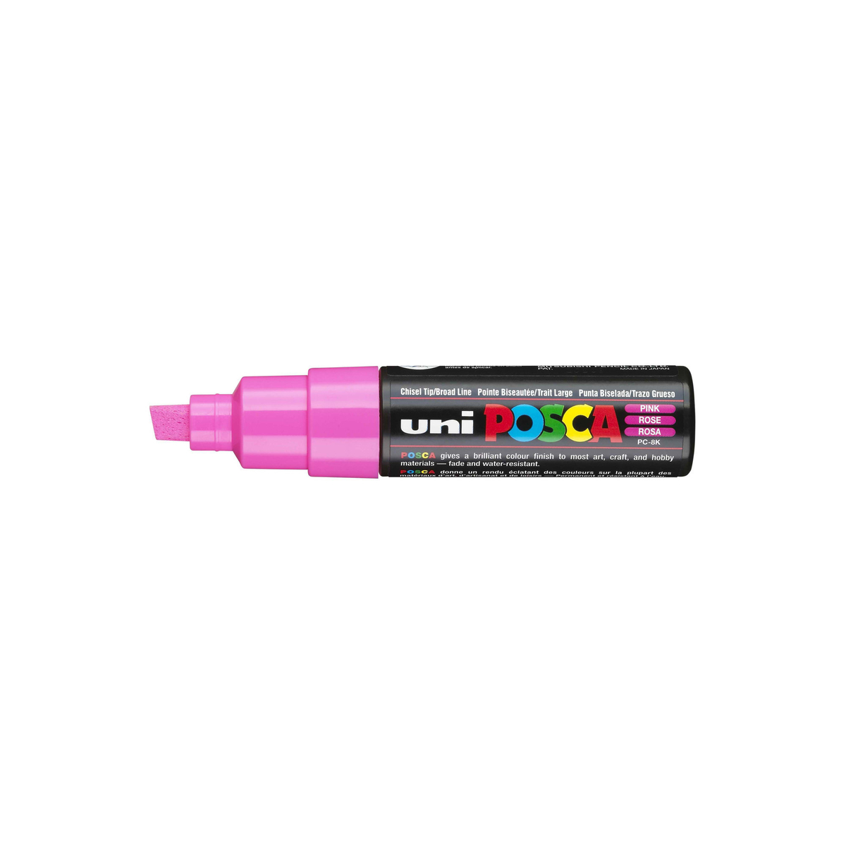 Posca PC-8K Pink 56 (8 mm broad tip / chisel) | Panduro