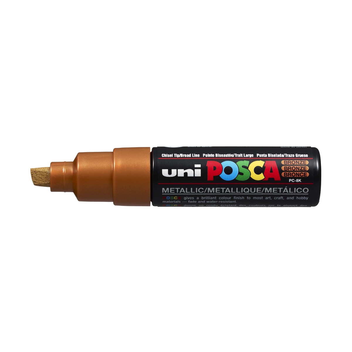 Posca PC-8K Bronze 820 (8 mm broad tip / chisel) | Panduro