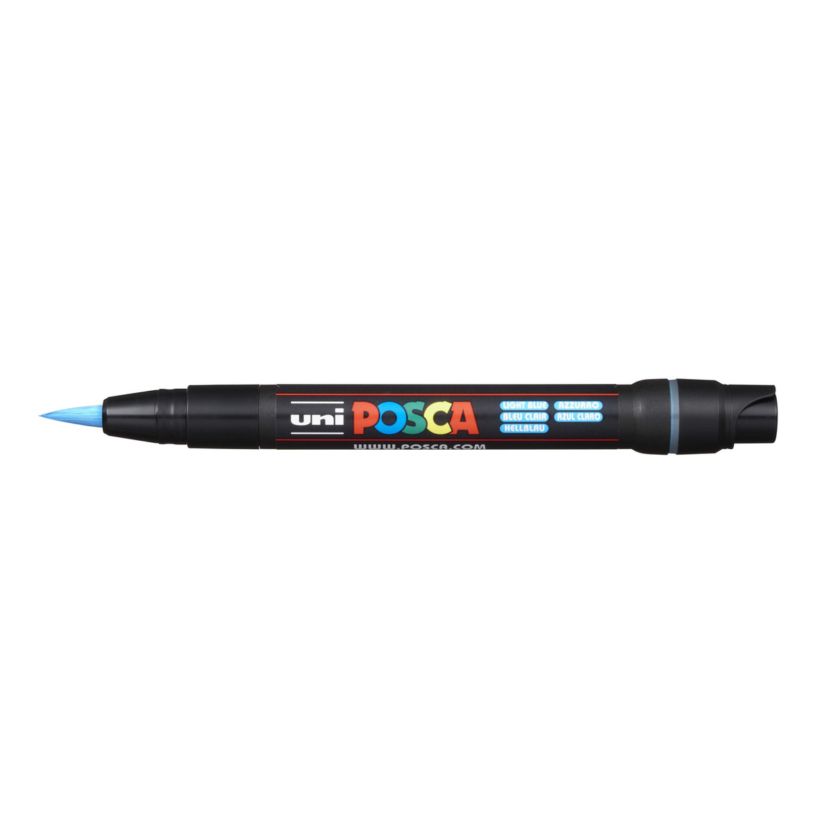 Posca Brush Light blue 1-10 mm | Panduro