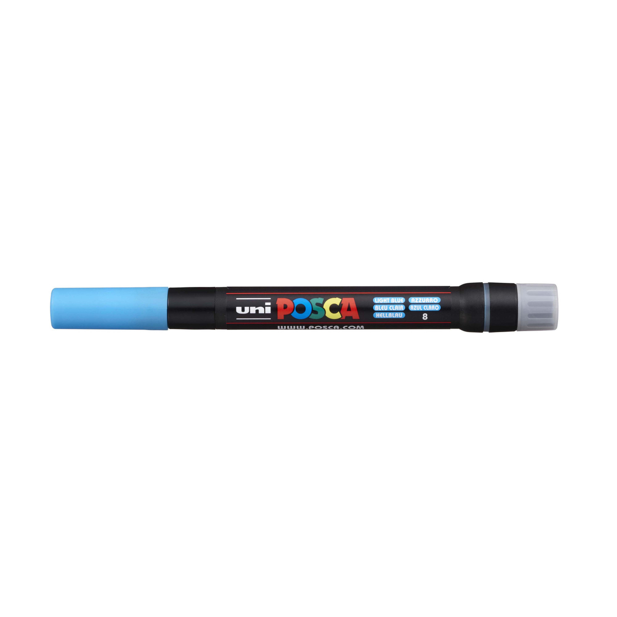 Posca Brush Light blue 1-10 mm | Panduro