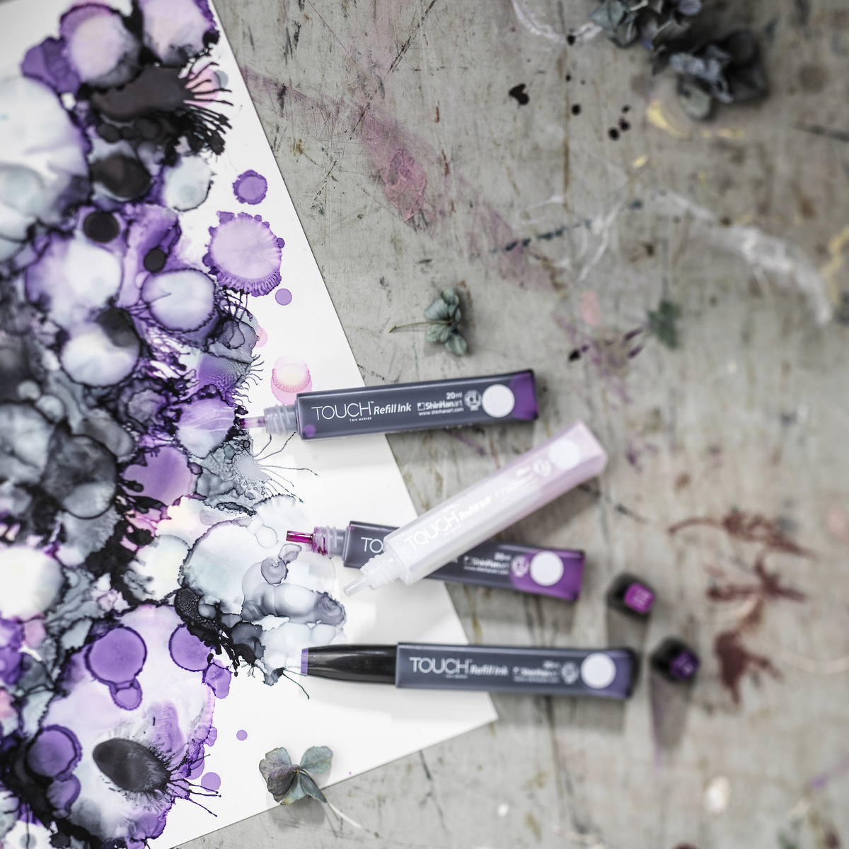 Touch Alcohol Ink Ice Blue | Panduro