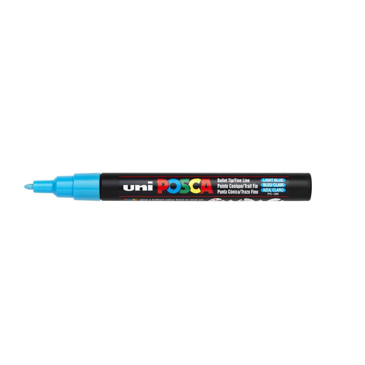 Posca PC-3M Light Blue 57 (0,9-1,3 mm) | Panduro