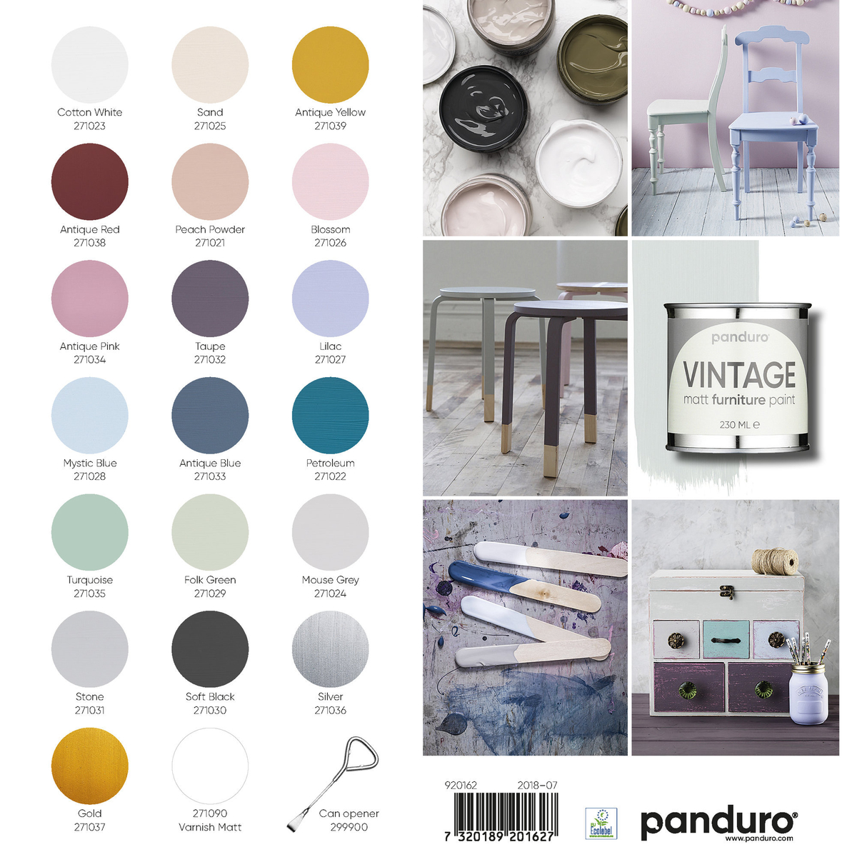 Panduro Furniture Paint, mat møbelmaling 230 ml – Sand | Panduro