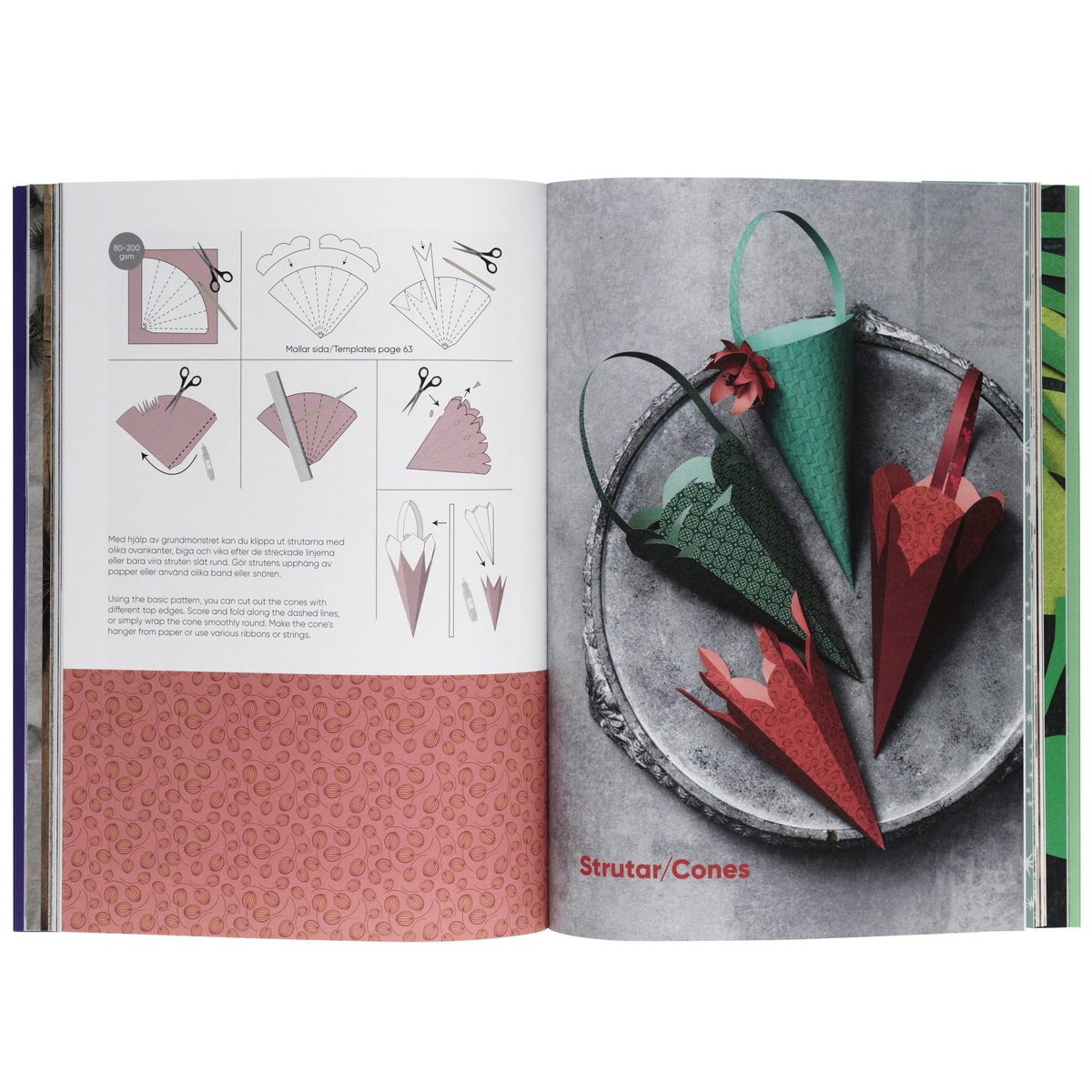 Paper Love – lär dig vika vackra pappersstjärnor, pappersblommor och ...