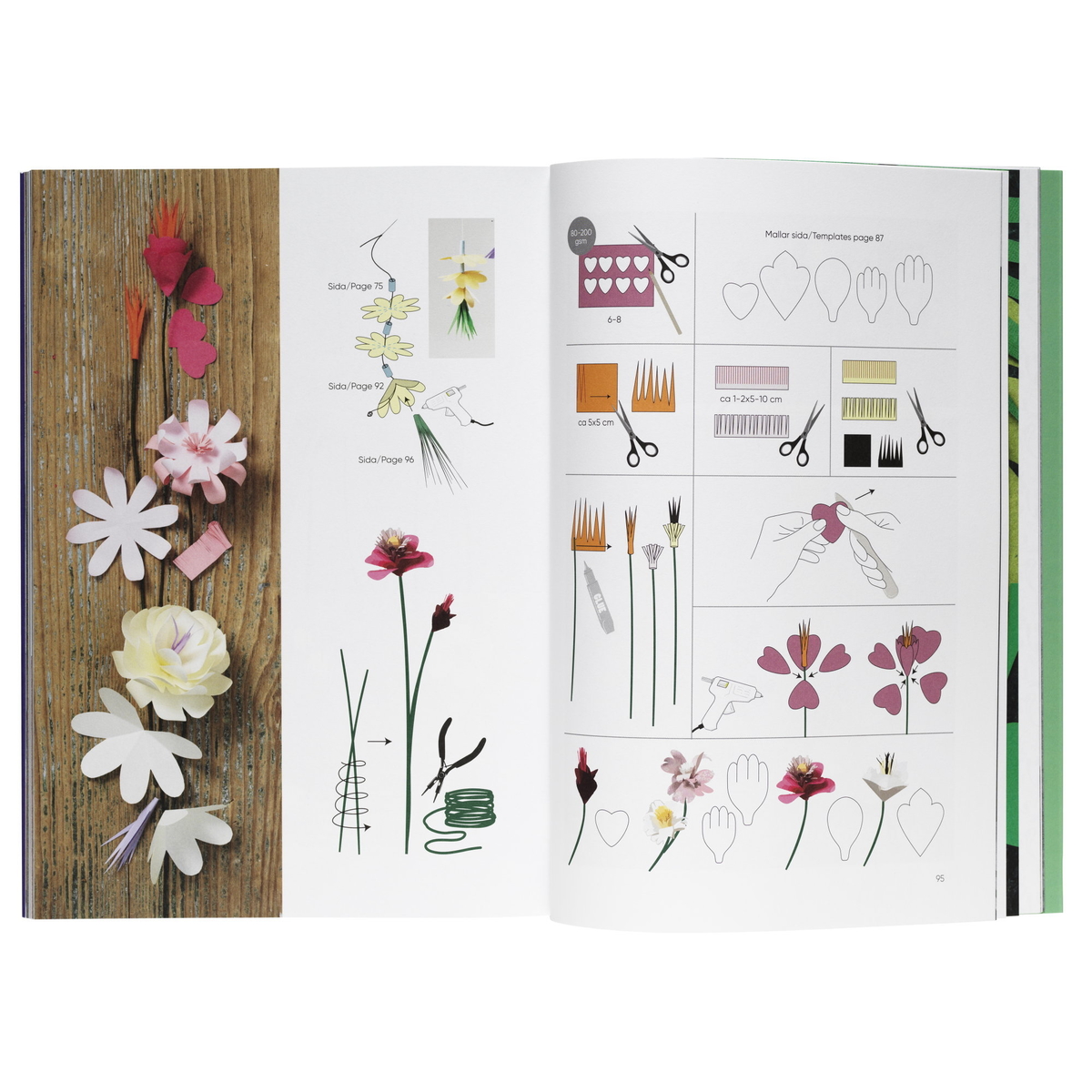 Paper Love – lær deg å brette flotte papirstjerner, papirblomster og ...