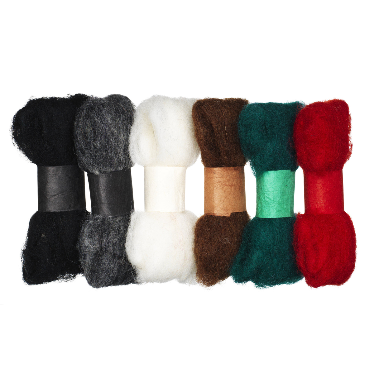 Nepal Wool sats 6x2g julfärger | Panduro