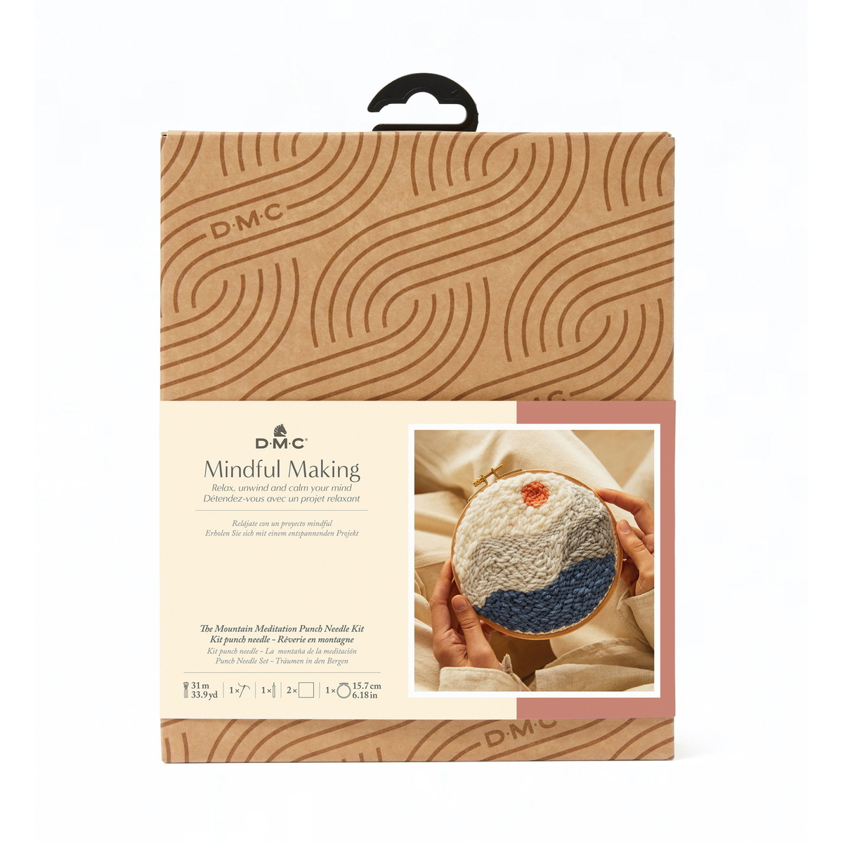 DMC Mindful making kit – skapa ett harmoniskt motiv med punch needling ...