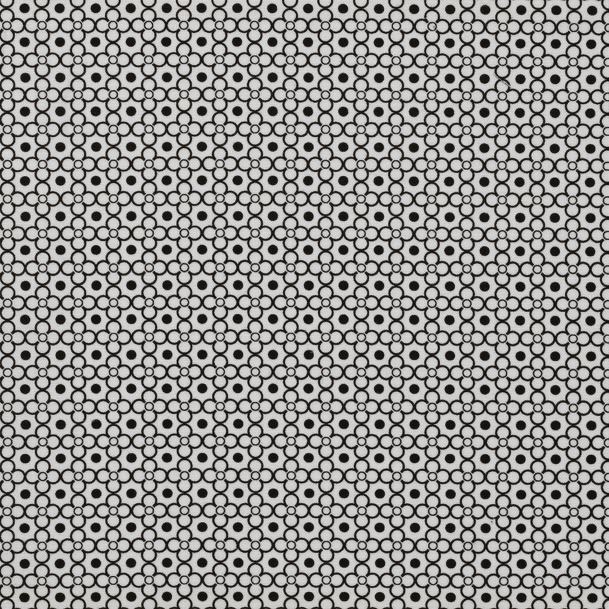 Tygbit 50x70cm Flower Black | Panduro