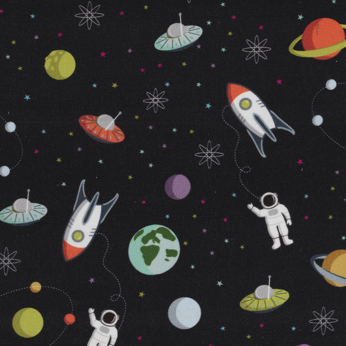 Tygbit 100x145 cm Space Advent