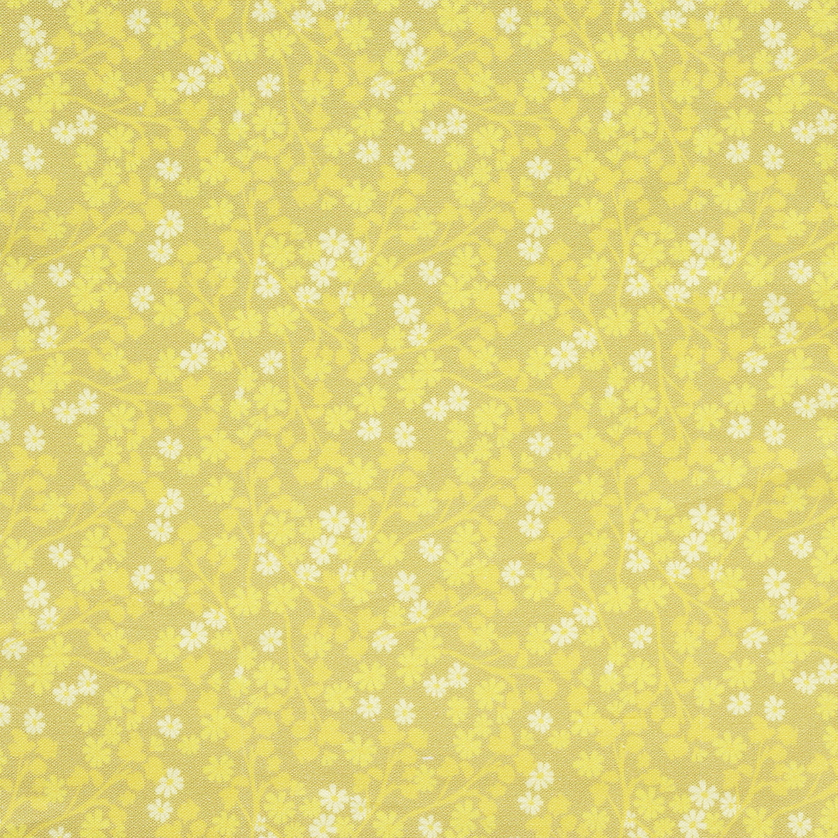 Färdigskuren tygbit 50×70 cm – Meadow yellow | Panduro