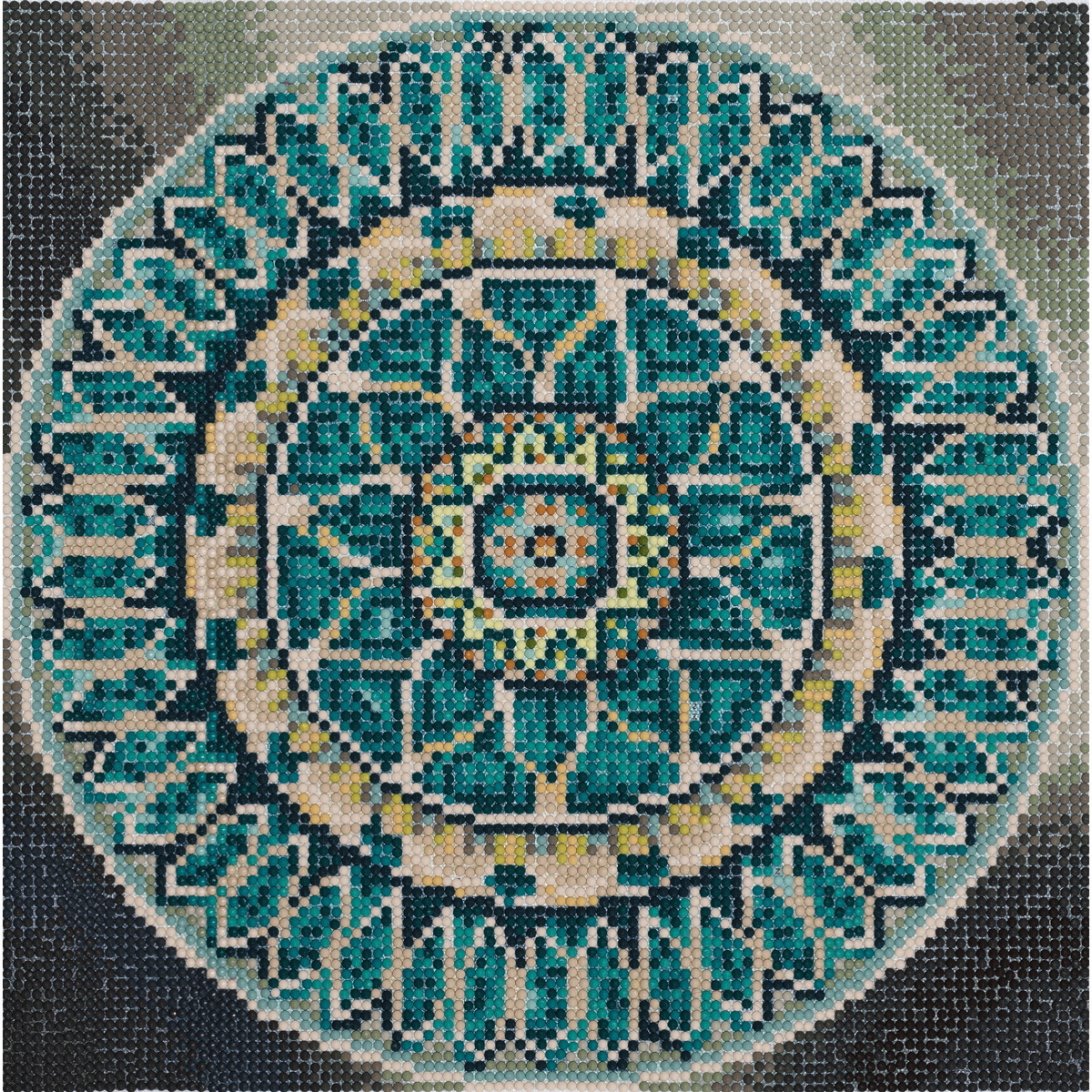 Diamond painting mandala 30×30 cm | Panduro
