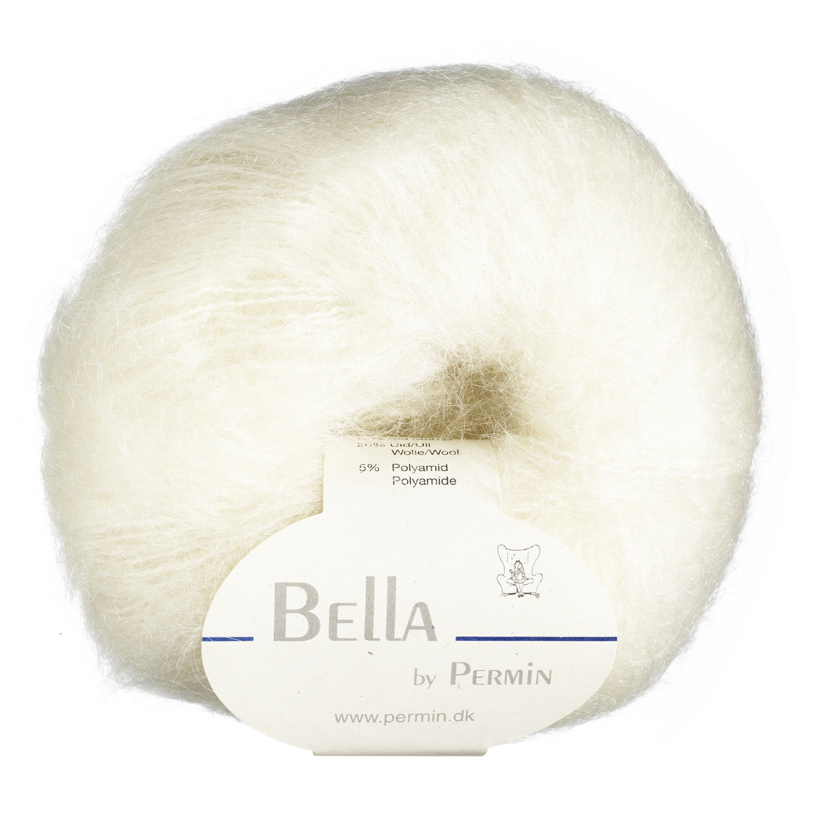 Garn Bella 50g creme | Panduro