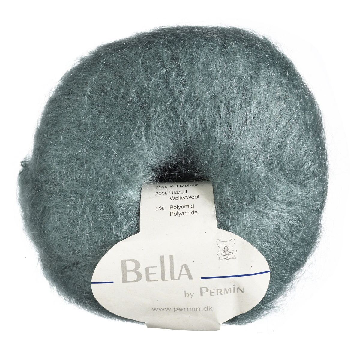 Garn Bella 50g blekblå | Panduro