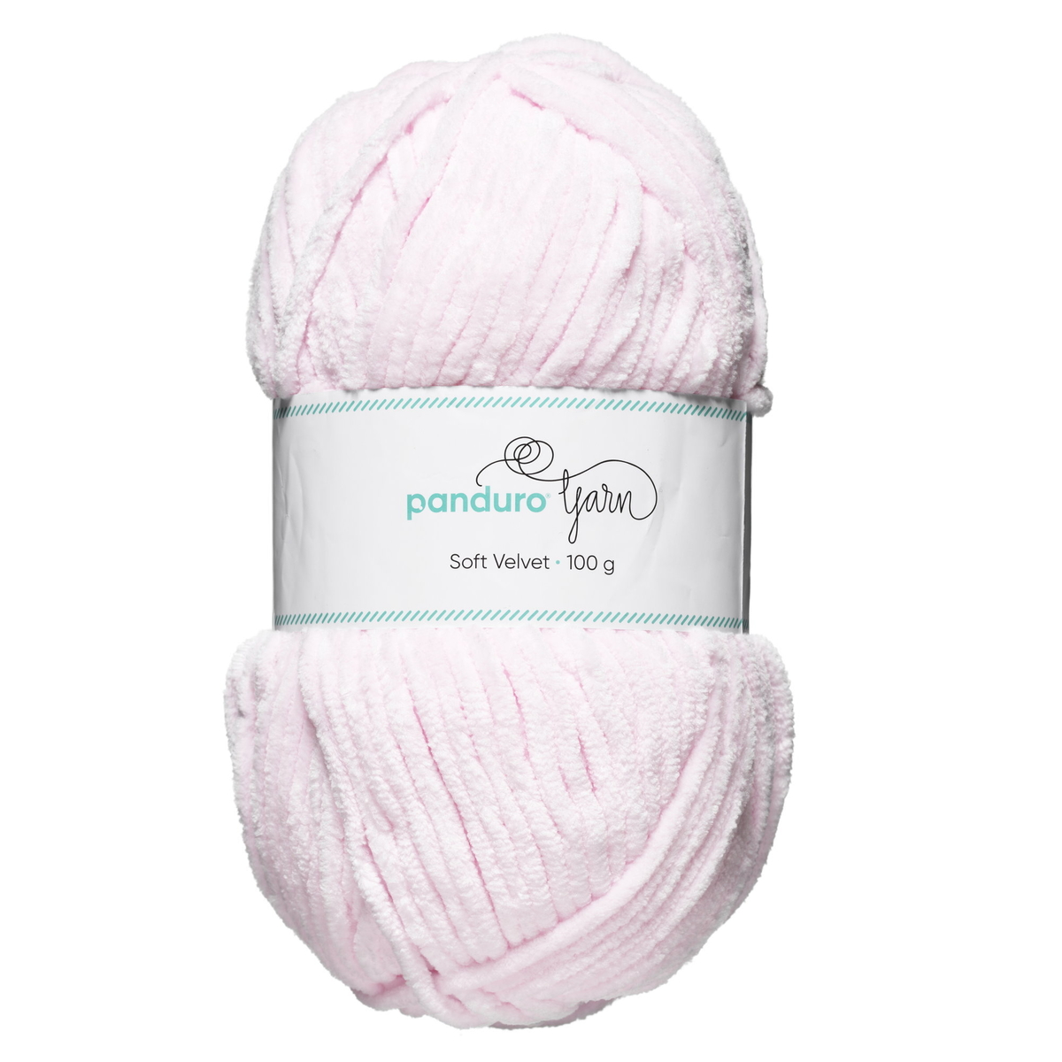 Garn Velvet 100g rosa | Panduro