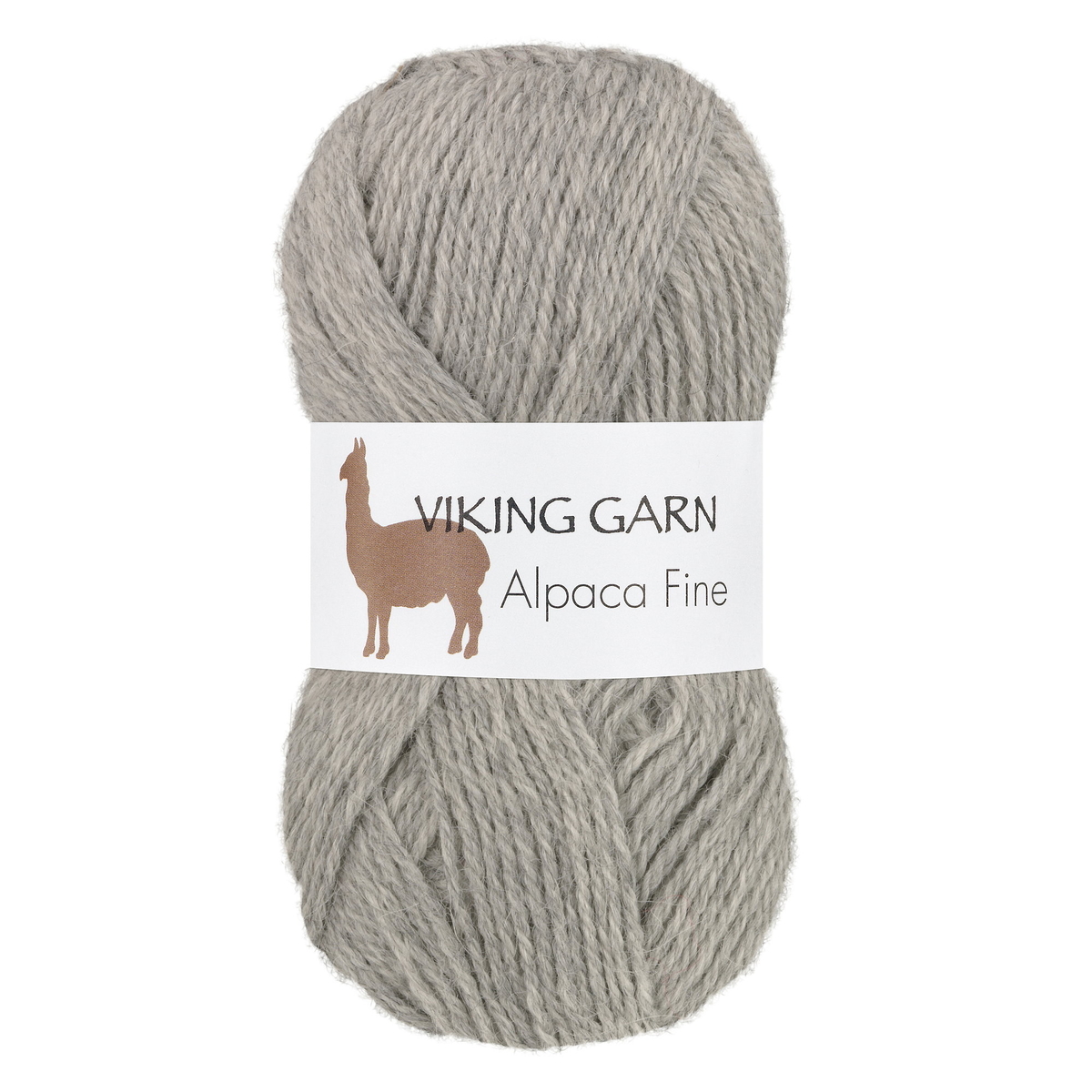 Viking Garn Alpaca Fine 50g grå 613 | Panduro