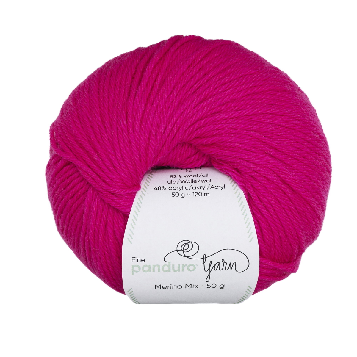 Garn Merino Mix 50g cerise | Panduro