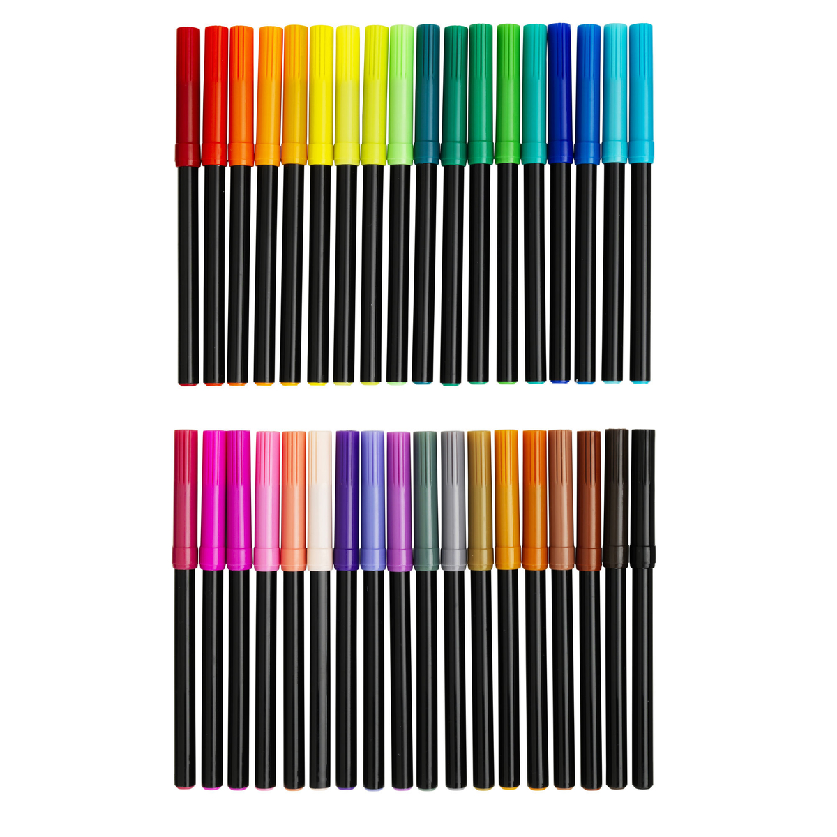 Tusjer 1 mm 36 stk | Panduro