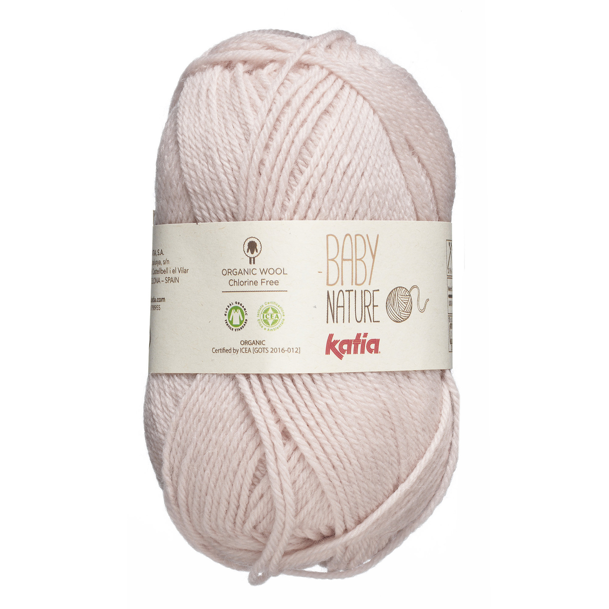 Garn Baby Nature 25 g l. beige