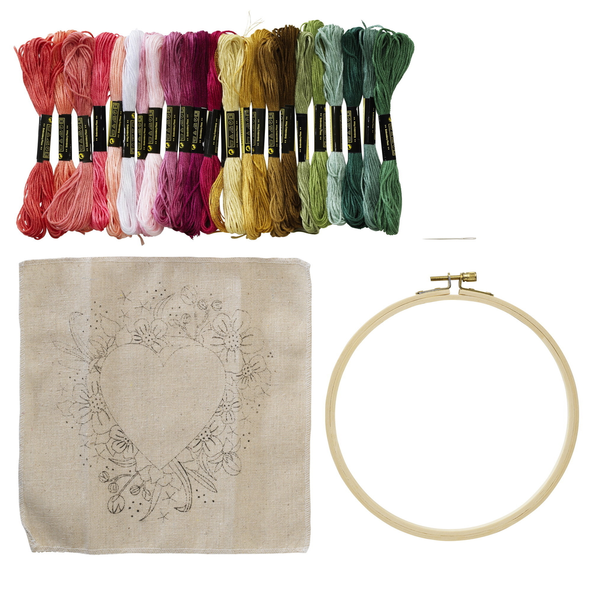 Adventskalender broderi – broder litt hver dag frem til julaften!