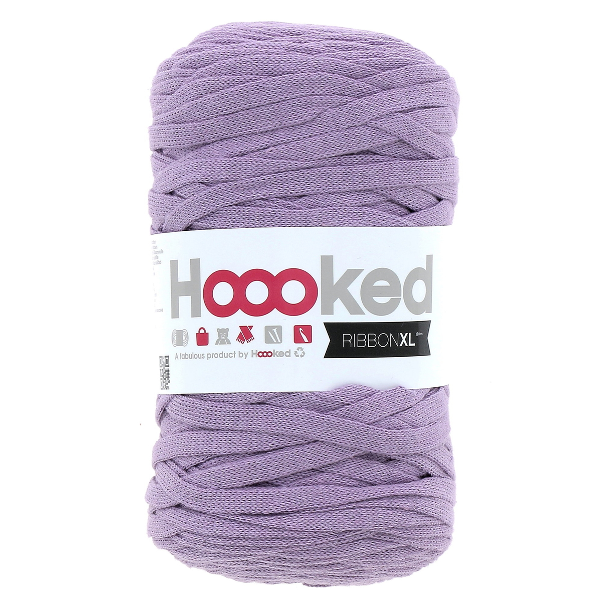 Hooked Ribbon XL garn 250g ljuslila – RXLSP2 Lila dusk | Panduro