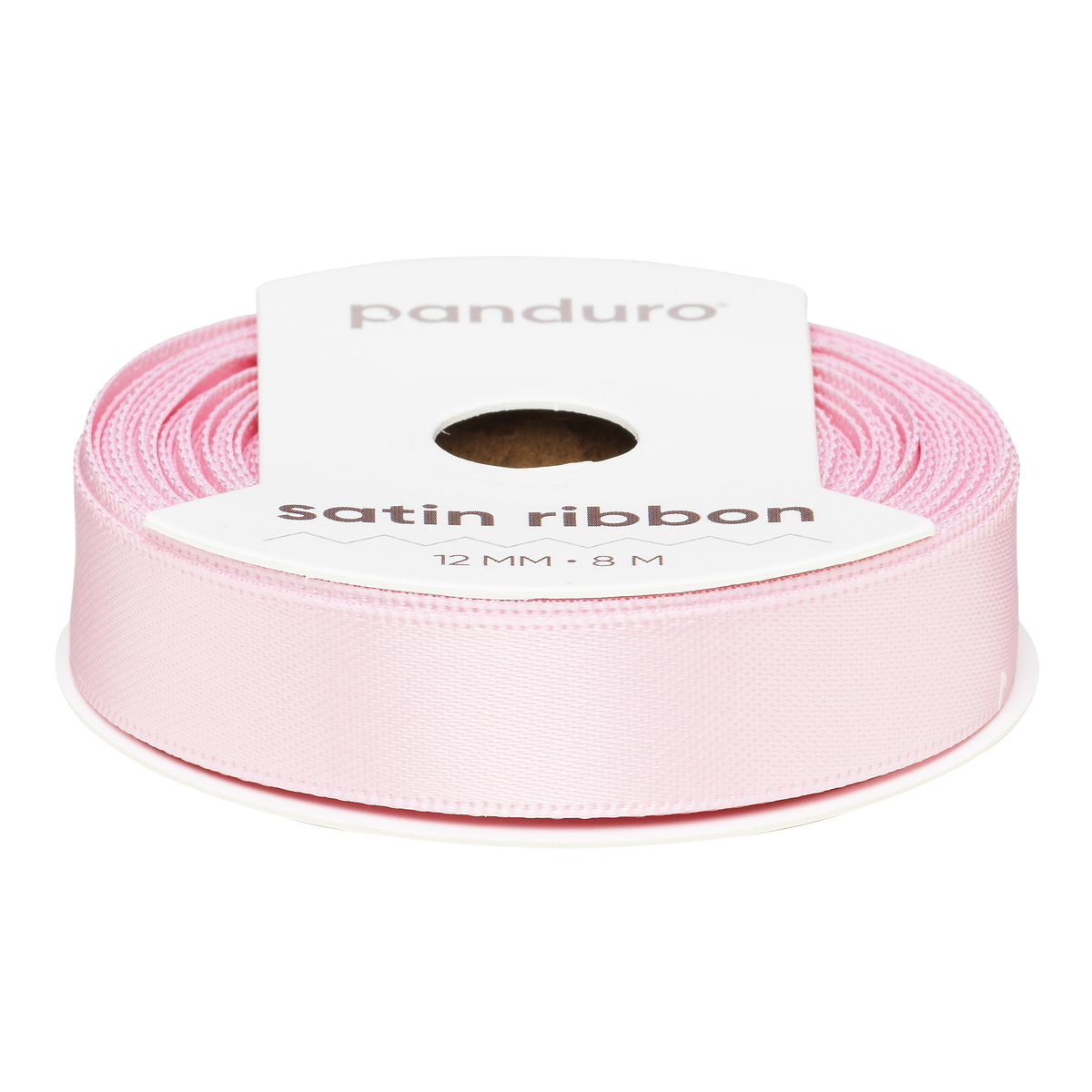 Light pink satin ribbon – 12 mm wide and 8 m long