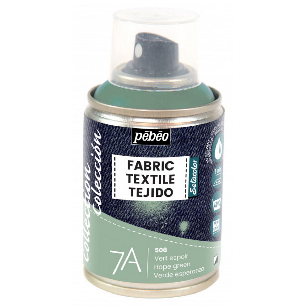 Textilspray 7A 100ml ljusgrön