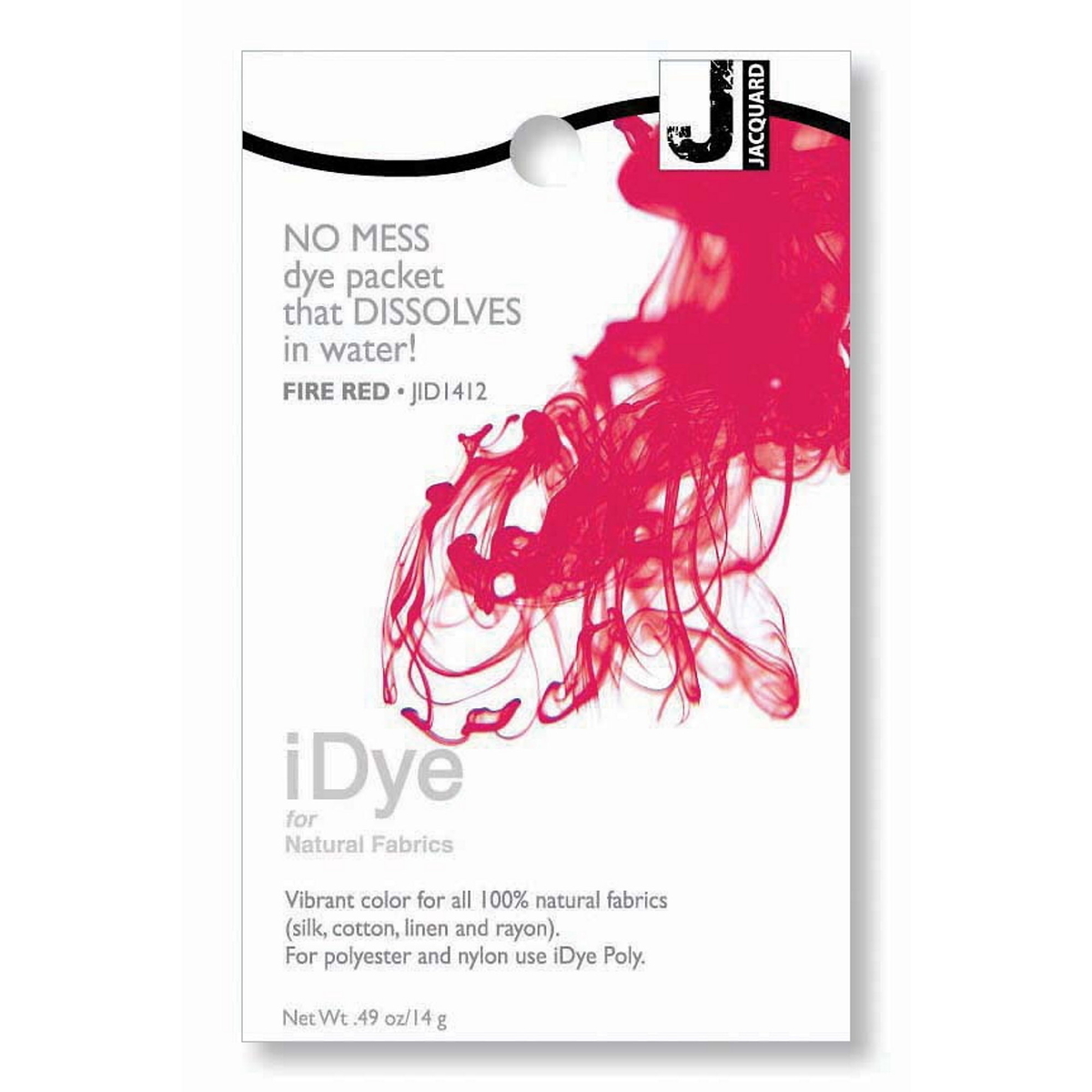 iDye Natural textilfärg Fire Red 412 | Panduro