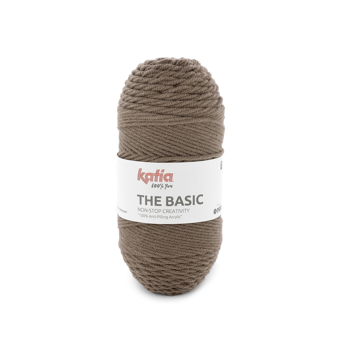 Garn The Basic 50g muldvarpebrun | Panduro