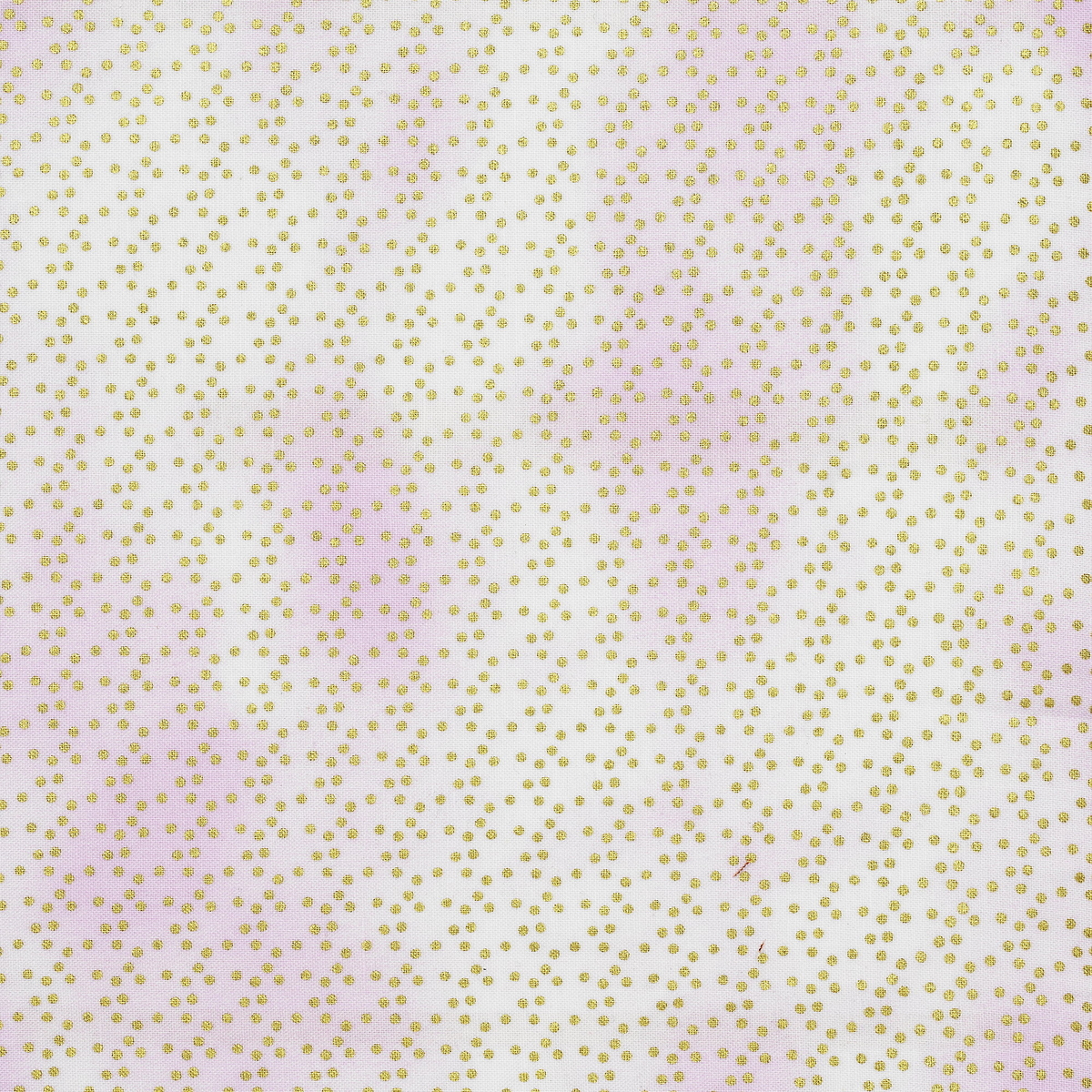 Färdigskuren tygbit 50×70 cm – Wild dots pink, prickarna är i ...