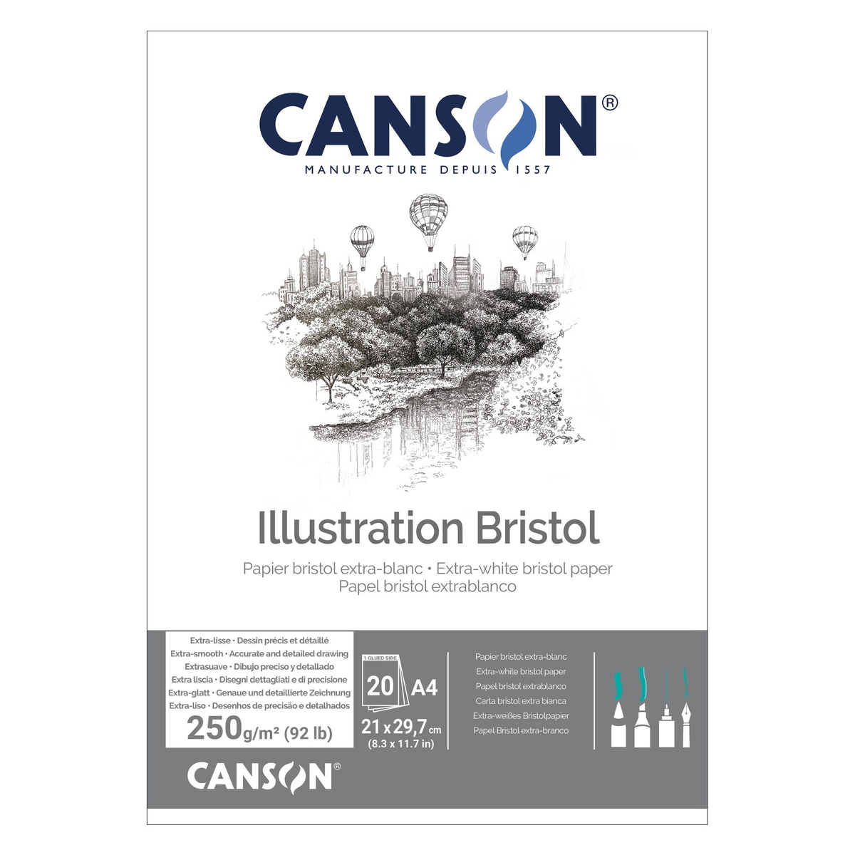 Bristol graphic A4 | Panduro