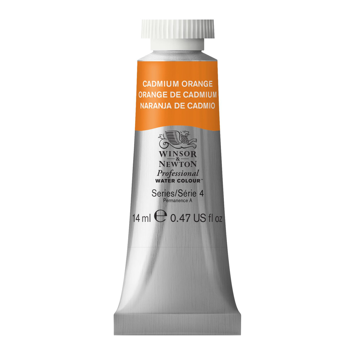 Winsor & Newton Professional -akvarelliväri, 14 ml, Cadmium Orange 089 | Panduro