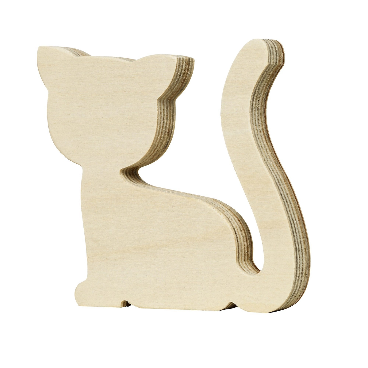 Figur av tre Katt 11x11 cm | Panduro