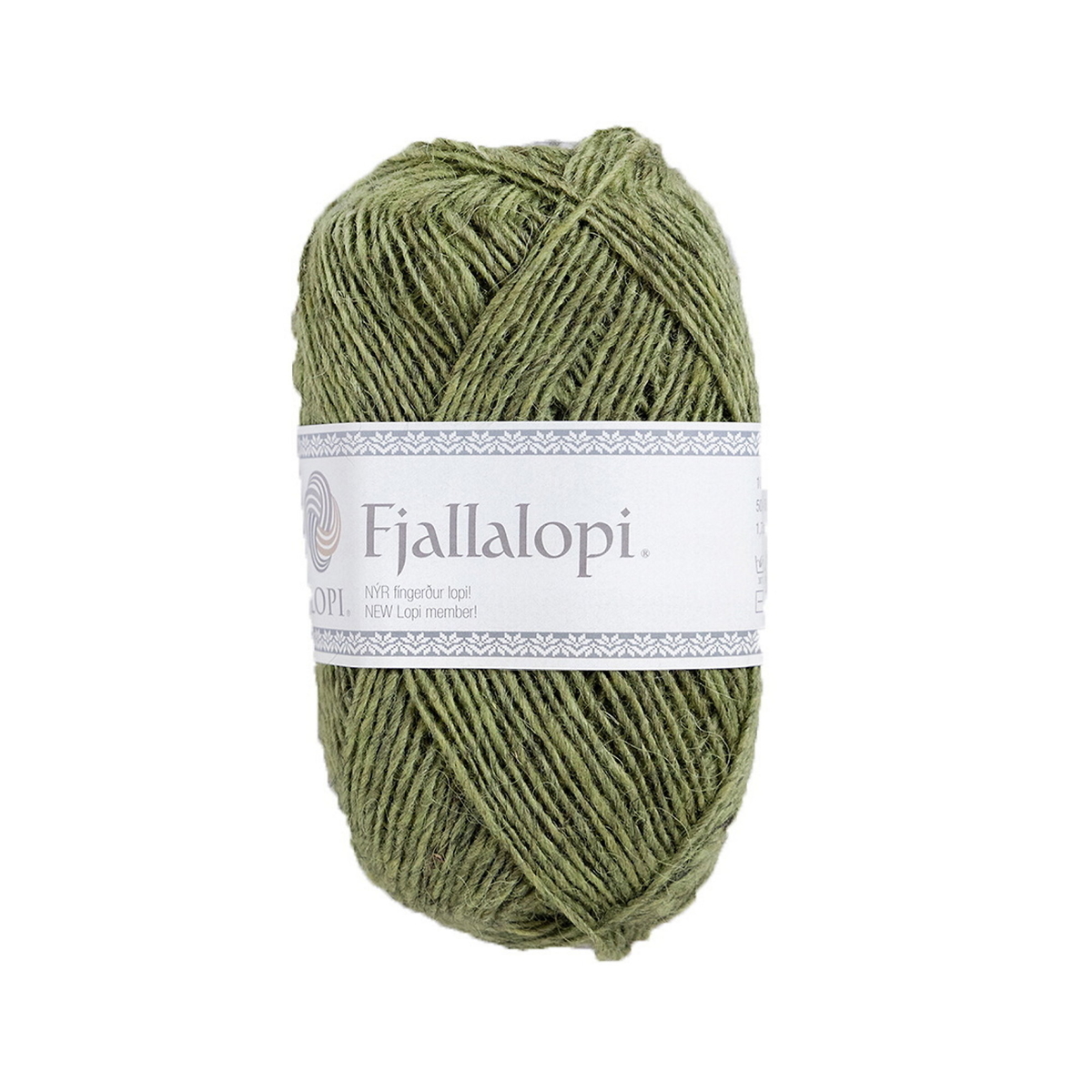 Garn Istex Fjallalopi 50g grøn – Moss 3031 | Panduro