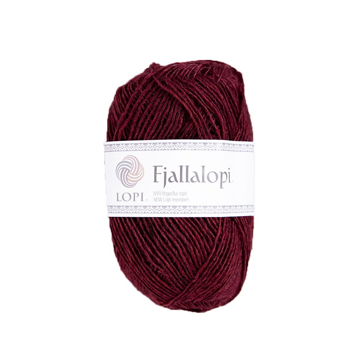 Garn Istex Fjallalopi 50g mørkerød – Maroon 3060 | Panduro